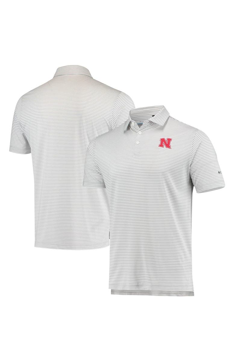 Columbia Men's Columbia Golf Gray Nebraska Huskers Club Invite Omni ...