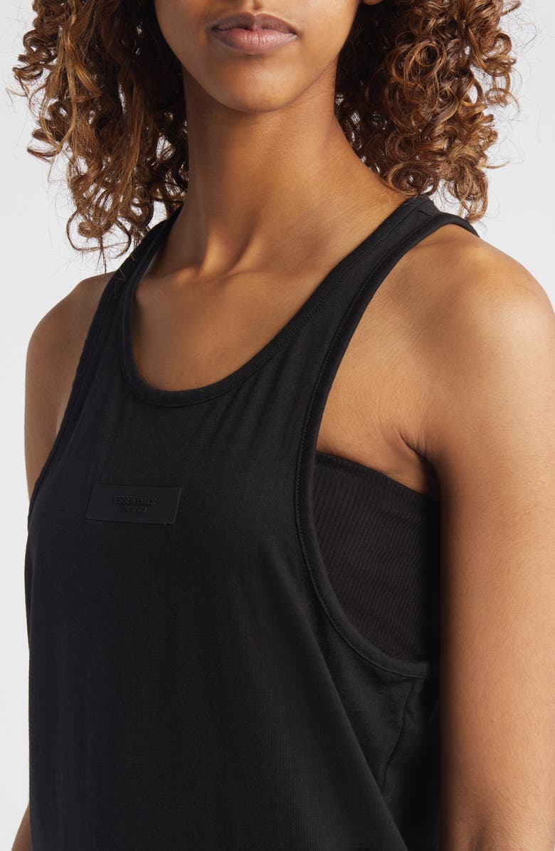 Fear of God Essentials Logo Cotton Blend Tank | Nordstromrack