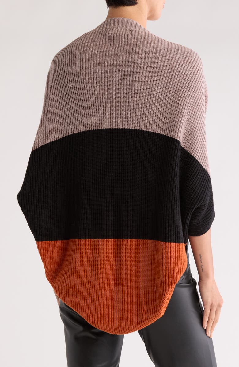 PATRIZIA LUCA Colorblock Cocoon Cardigan | Nordstromrack