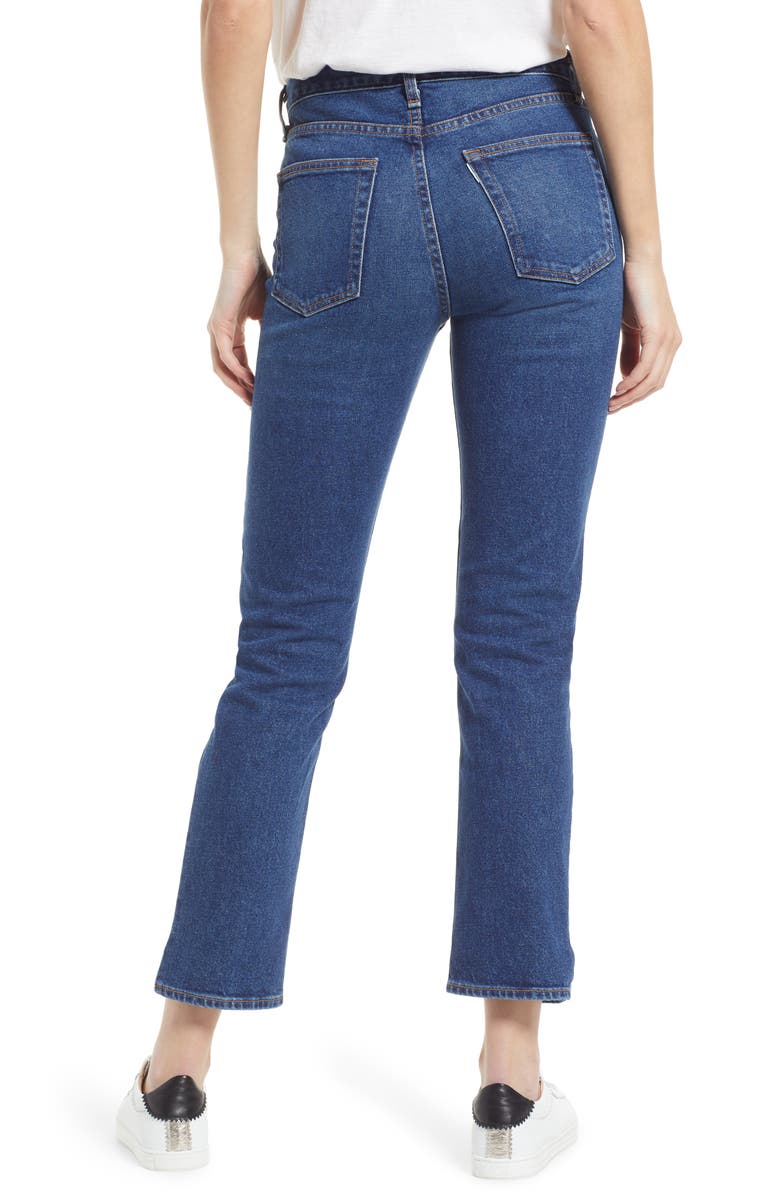 ASKK NY Mid Rise Straight Leg Jeans | Nordstromrack