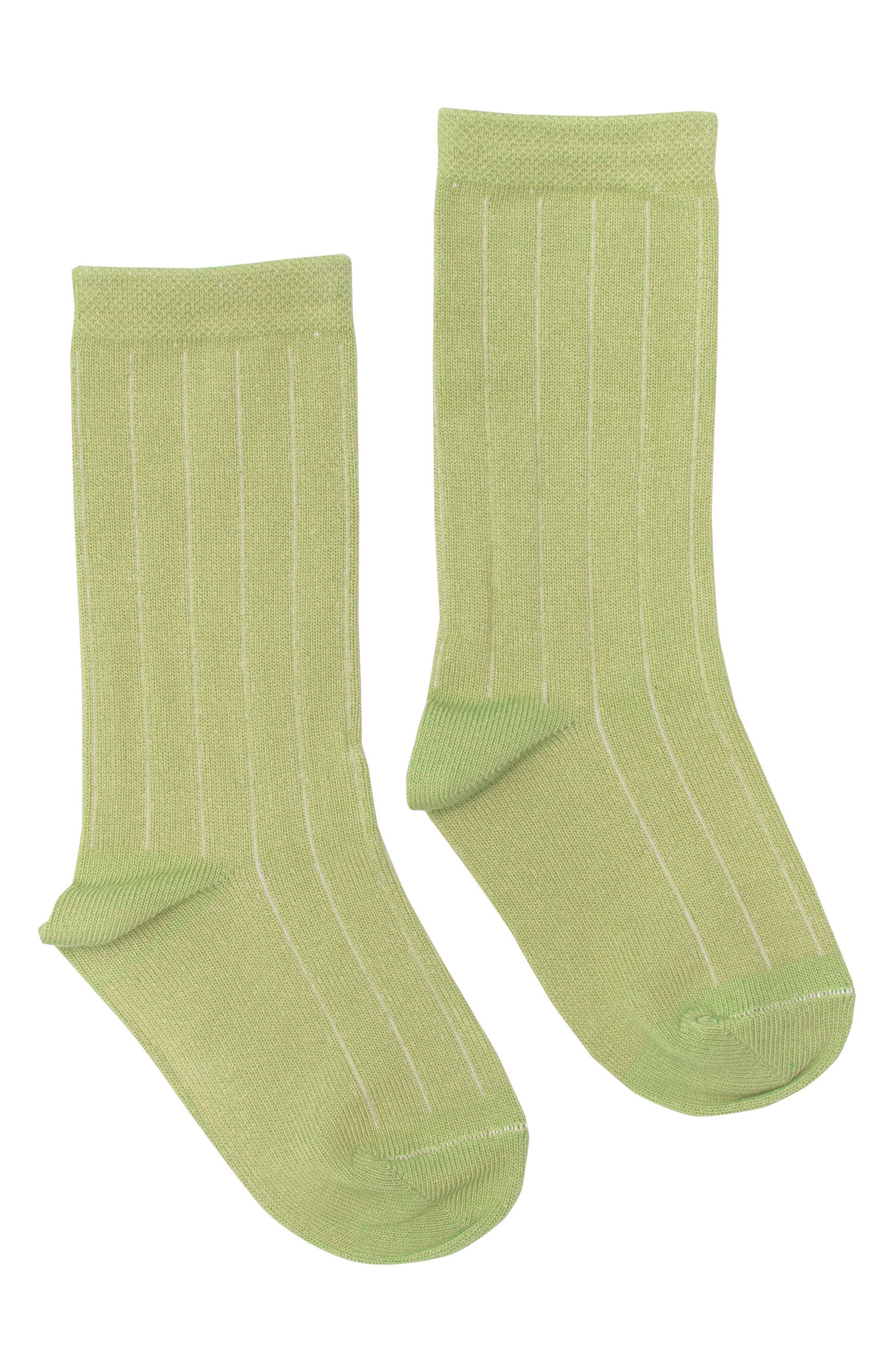 NICO Rib Plant Dyed Organic Cotton Socks | Nordstrom
