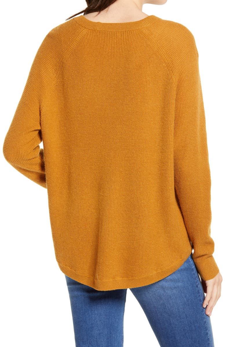 Madewell Jane Waffle Stitch Sweater | Nordstromrack