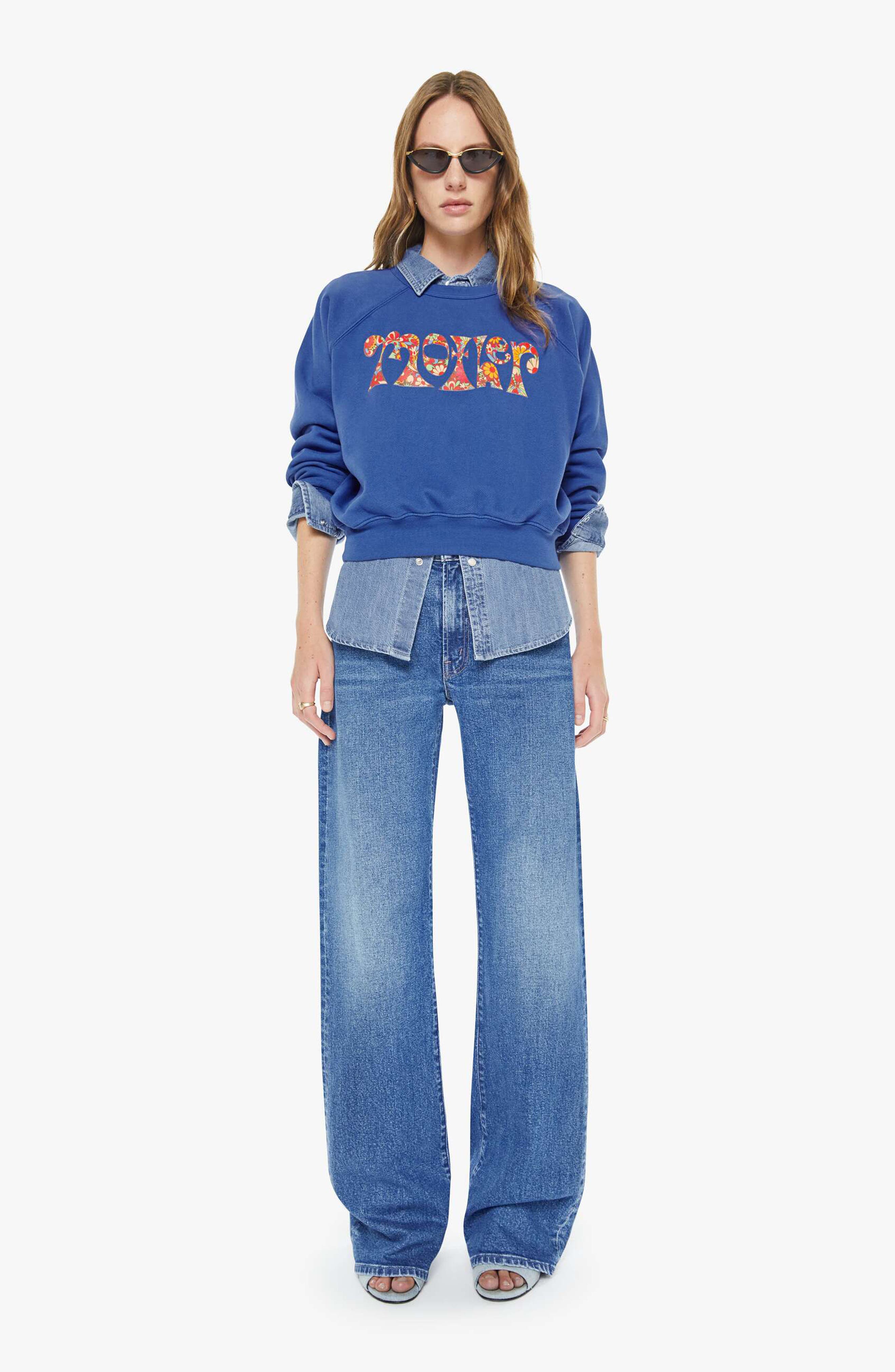 MOTHER The Concert Logo Graphic Sweatshirt | Nordstrom