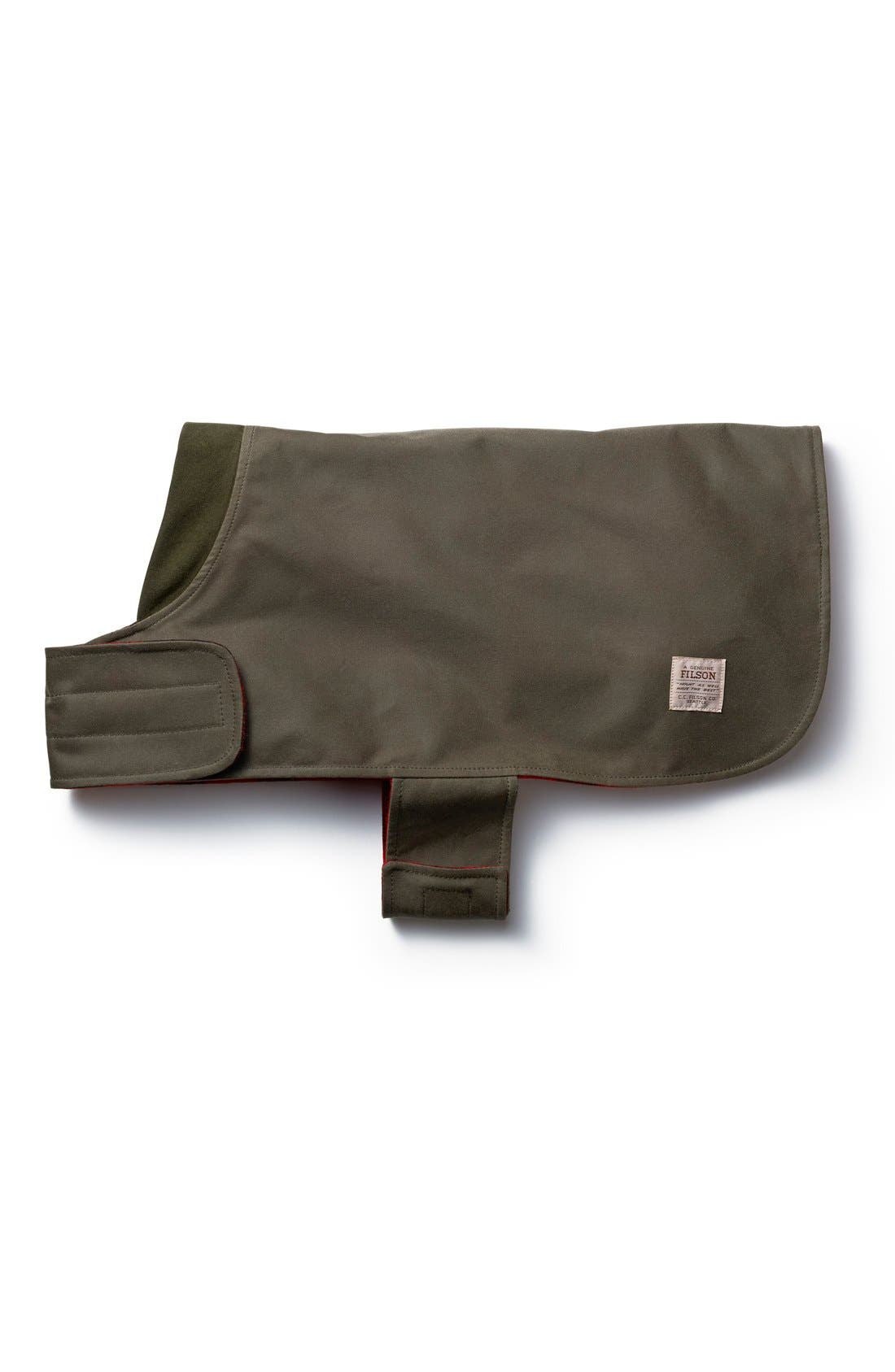 Filson 'Shelter' Water Repellent Reversible Dog Coat | Nordstrom