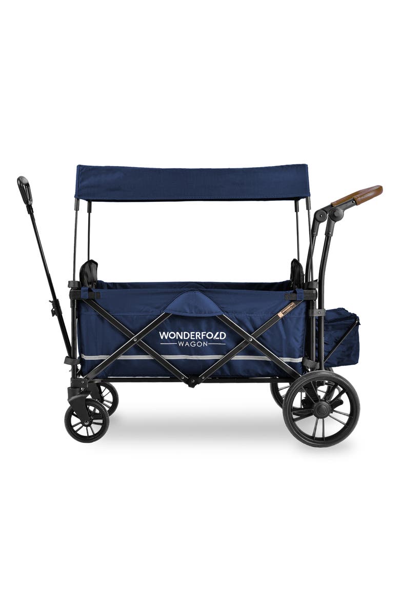 WonderFold Wagon Push/Pull Double Stroller Wagon - Navy | Nordstromrack