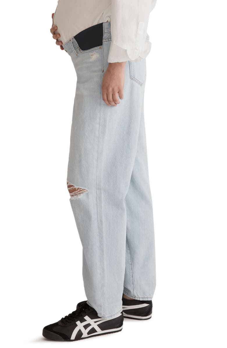Madewell The Side Panel Slouchy Maternity Boyfriend Jeans | Nordstromrack