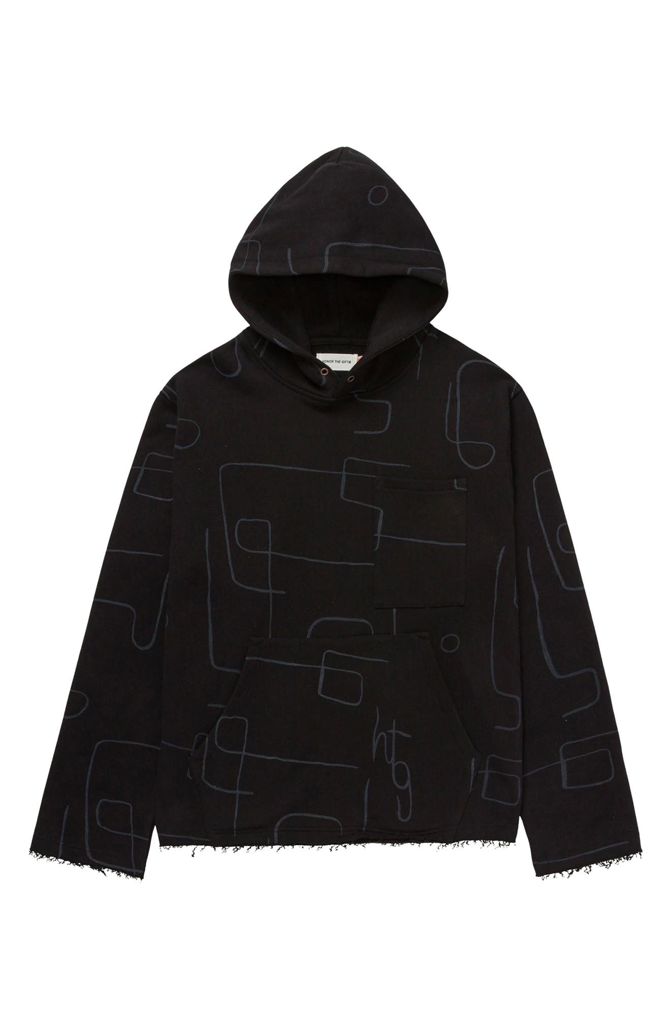 HONOR THE GIFT Print French Terry Hoodie | Nordstromrack