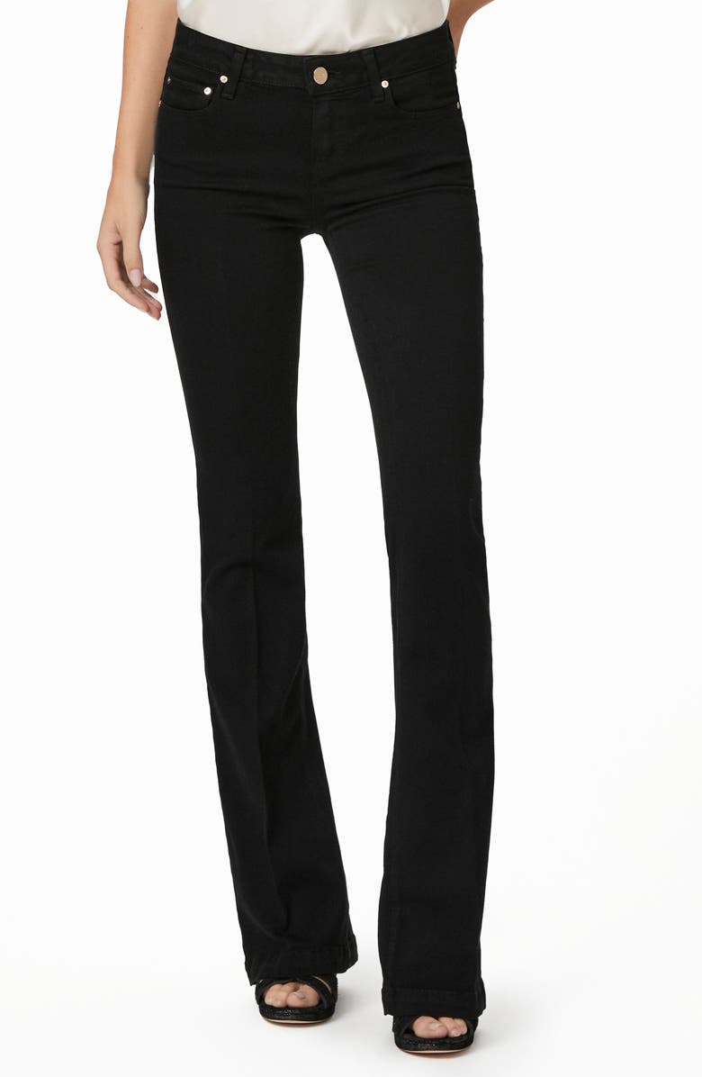 PAIGE Laurel Canyon Low Rise Wide Leg Jeans | Nordstromrack
