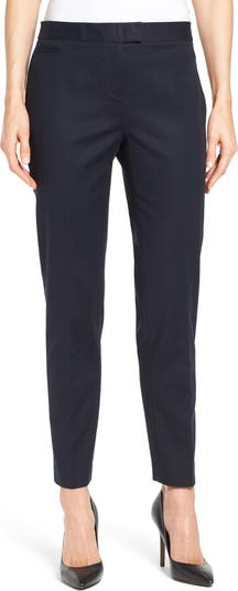 CeCe Double Weave Slim Pants | Nordstrom