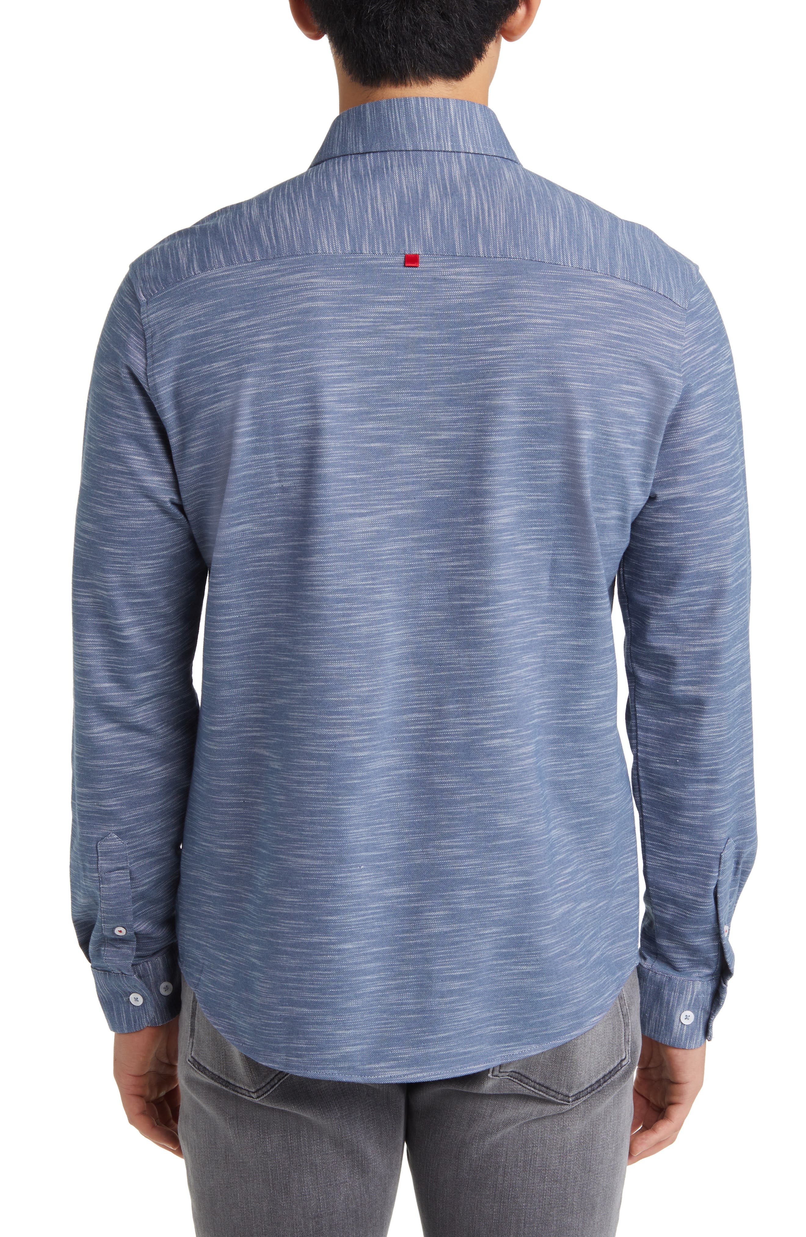 Stone Rose Slub Knit Button-Up Shirt | Nordstromrack
