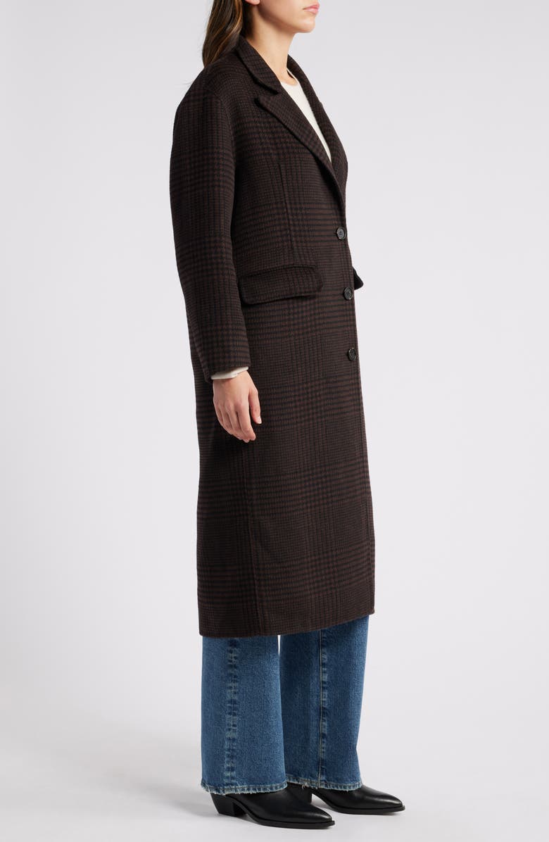 Rails Gallery Houndstooth Check Wool Blend Coat | Nordstromrack