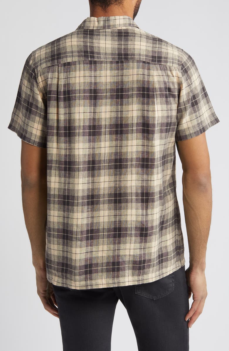 Pendleton Linen Blend Camp Shirt | Nordstrom
