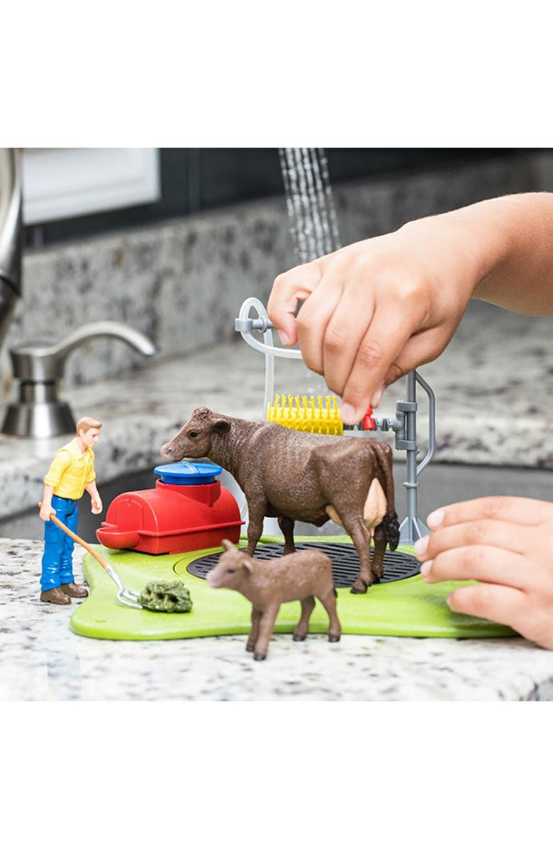 Schleich Farm World Happy Cow Playset | Nordstrom