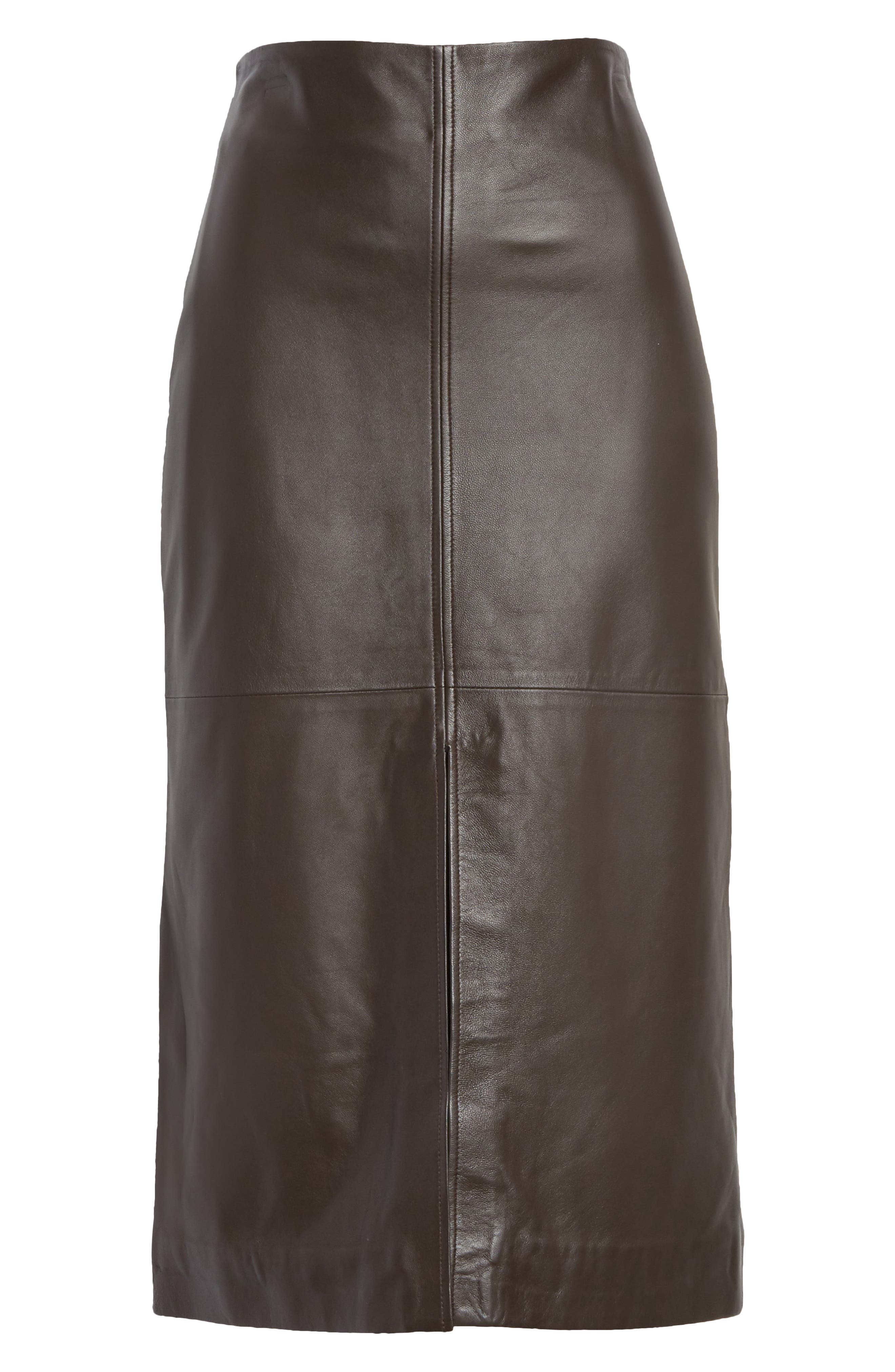 CO Slit Leather Skirt | Nordstromrack