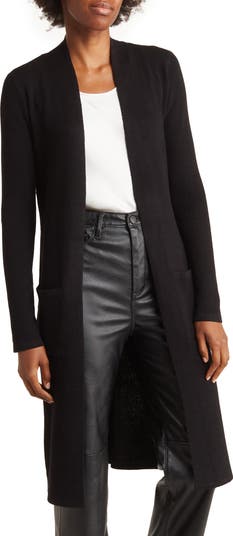 CYRUS Waffle Knit Cardigan Duster | Nordstromrack