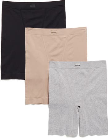 Danskin Seamless 3-Pack Pin Tuck Shorts | Nordstromrack