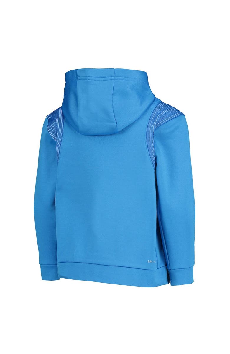 Nike Youth Nike Blue/White UCLA Bruins Performance Pullover Hoodie ...