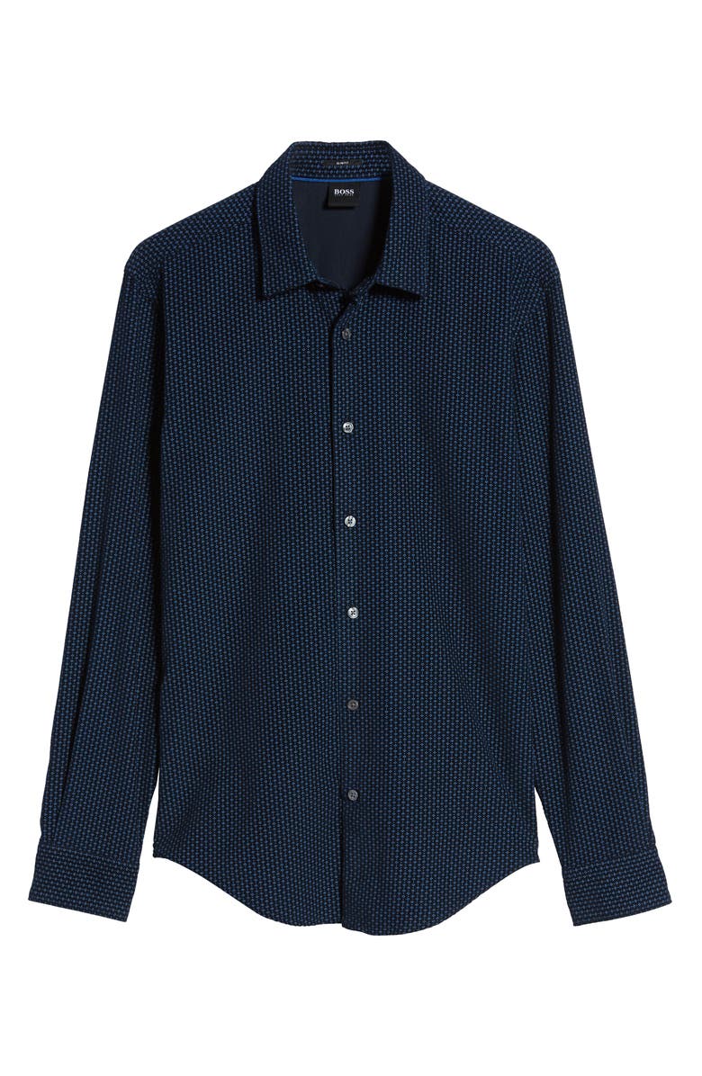 BOSS Ronni Fo Slim Fit Button-Up Corduroy Shirt | Nordstromrack