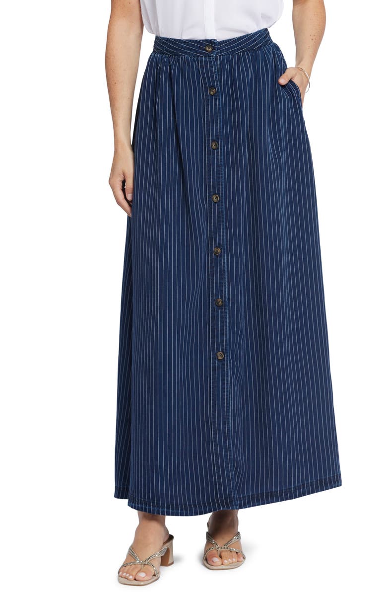 NYDJ Front Button Denim Skirt | Nordstromrack