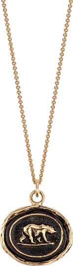 Pyrrha Mother Bear Pendant Necklace | Nordstrom