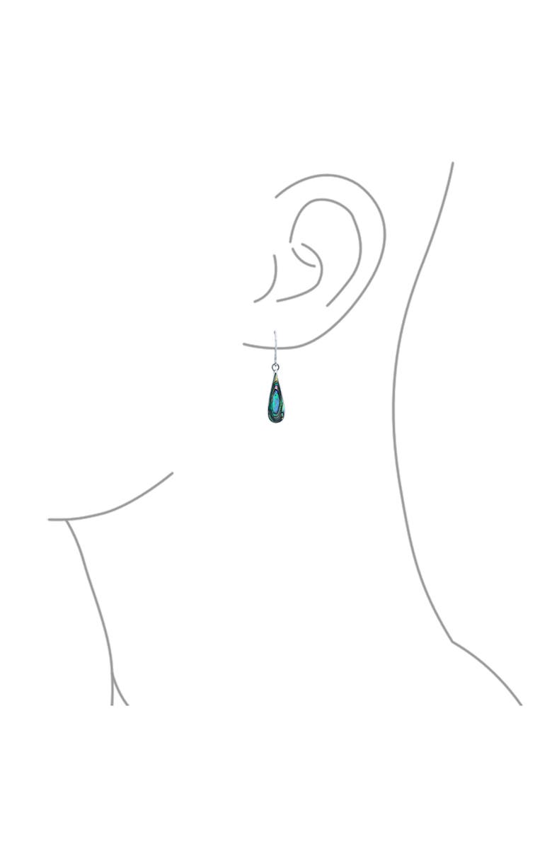 BLING JEWELRY Sterling Silver Abalone Drop Earrings | Nordstromrack