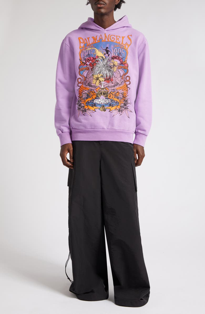 Palm Angels Monogram Embroidered Parachute Pants | Nordstromrack