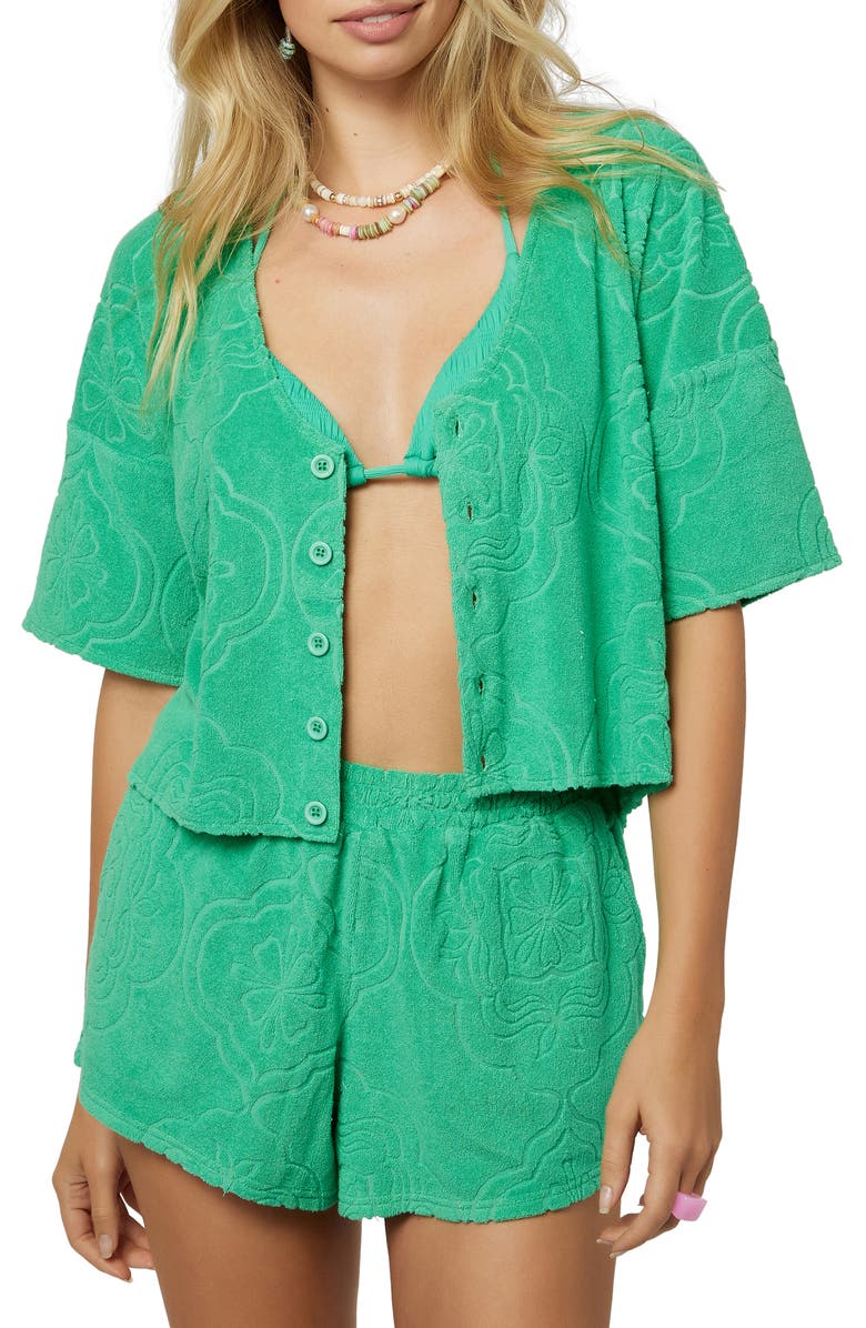 O'Neill Cabana Tile Terry Cloth Top | Nordstromrack