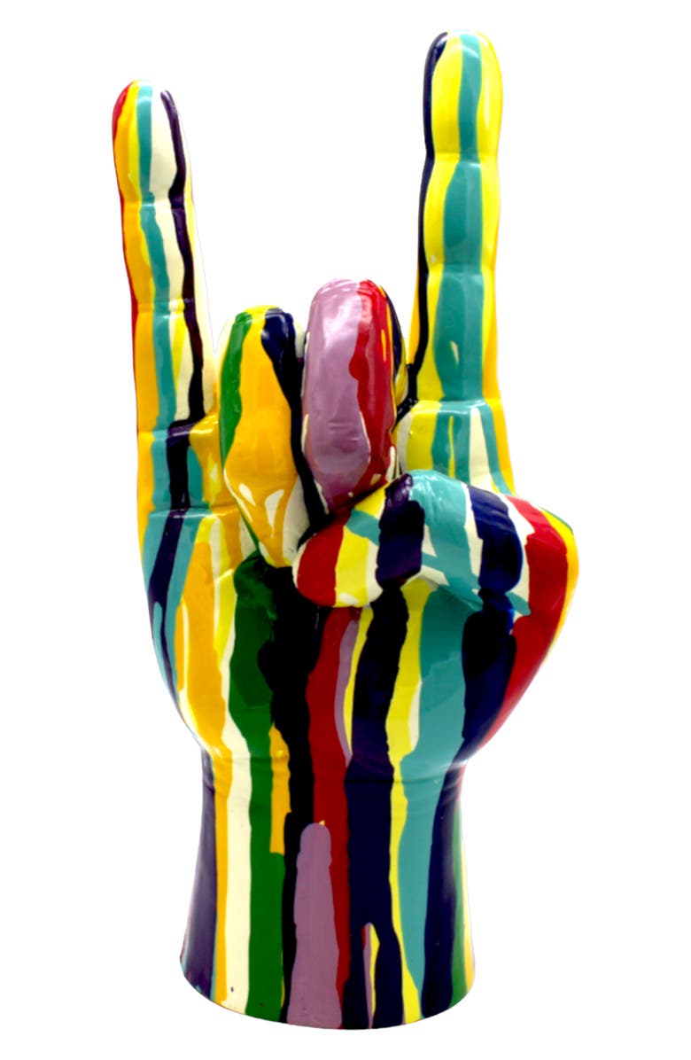 INTERIOR ILLUSIONS Graffiti Rock on Hand Tabletop Art Decor | Nordstromrack