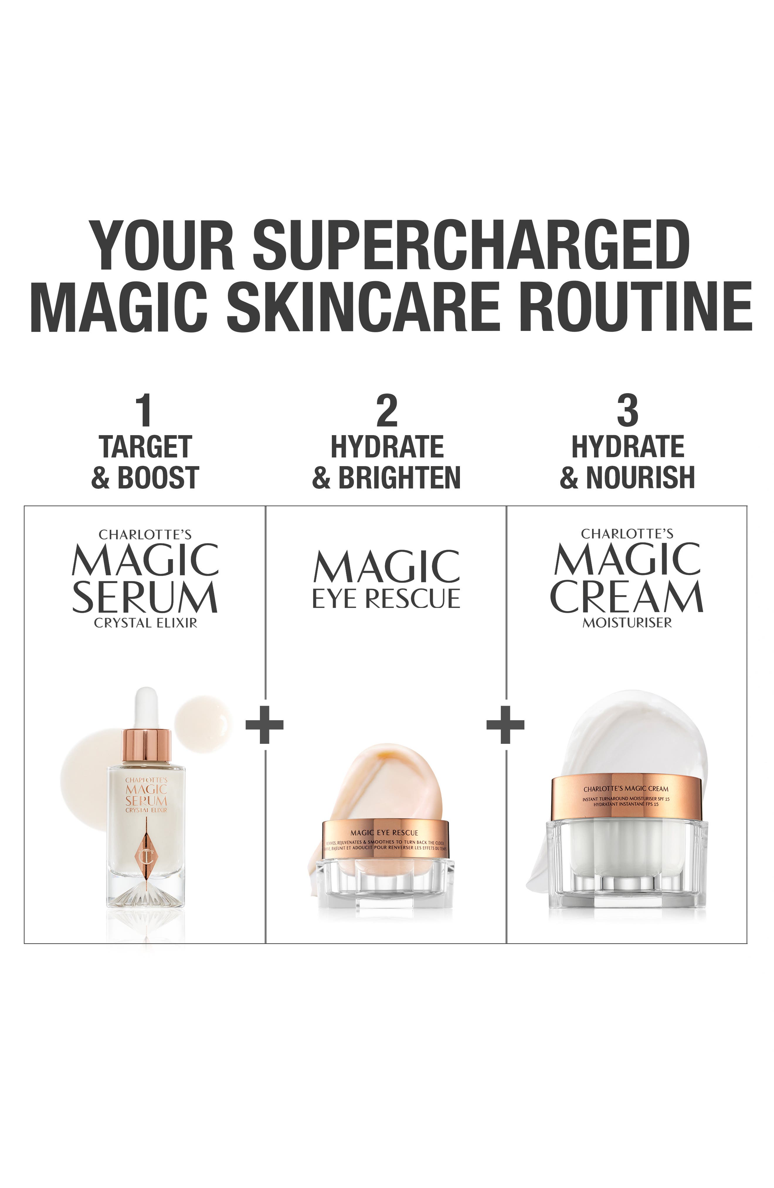 Charlotte Tilbury Magic Cream Set $240 Value | Nordstrom