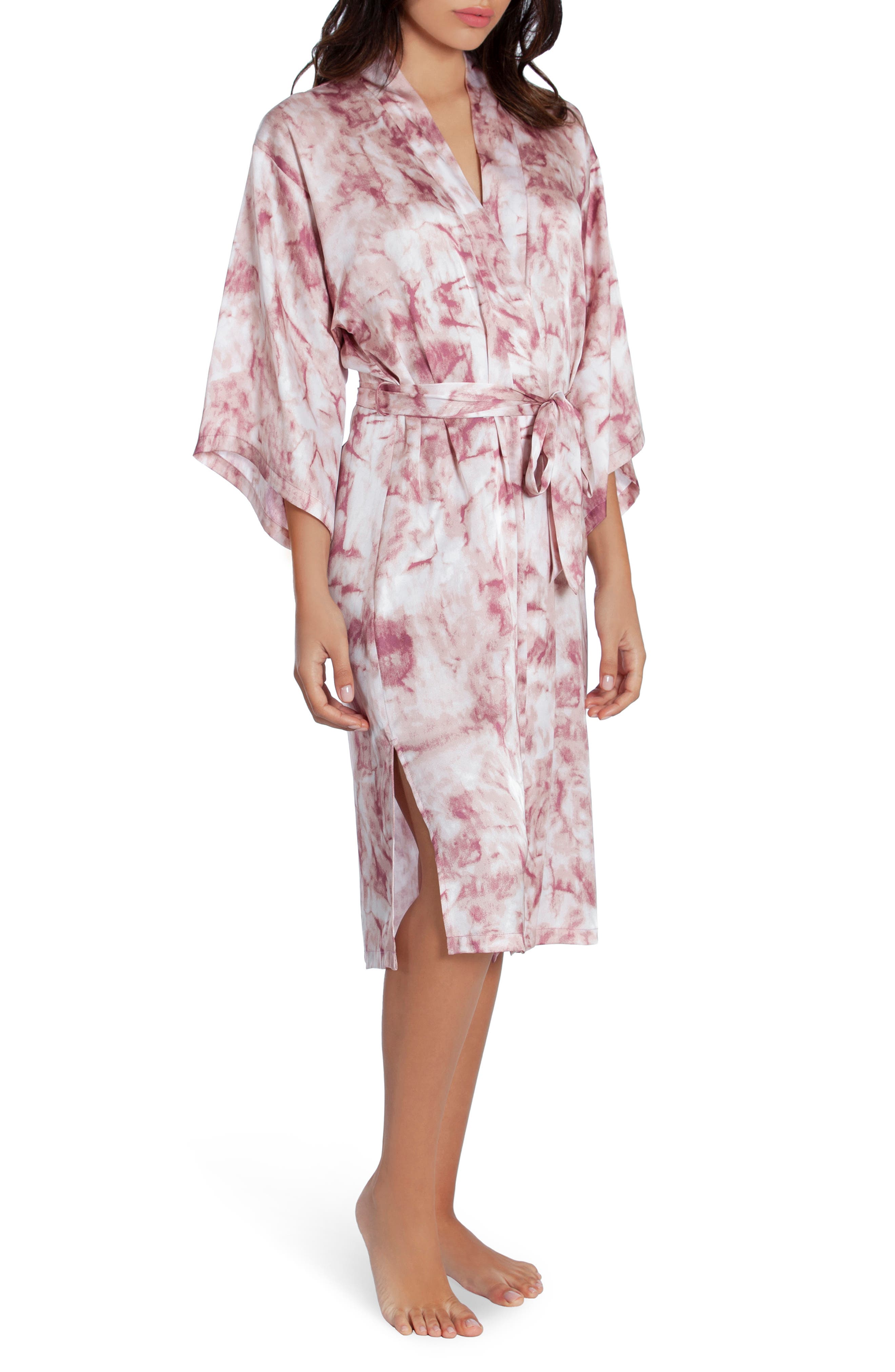 Midnight Bakery Bali Satin Robe (Women) | Nordstromrack