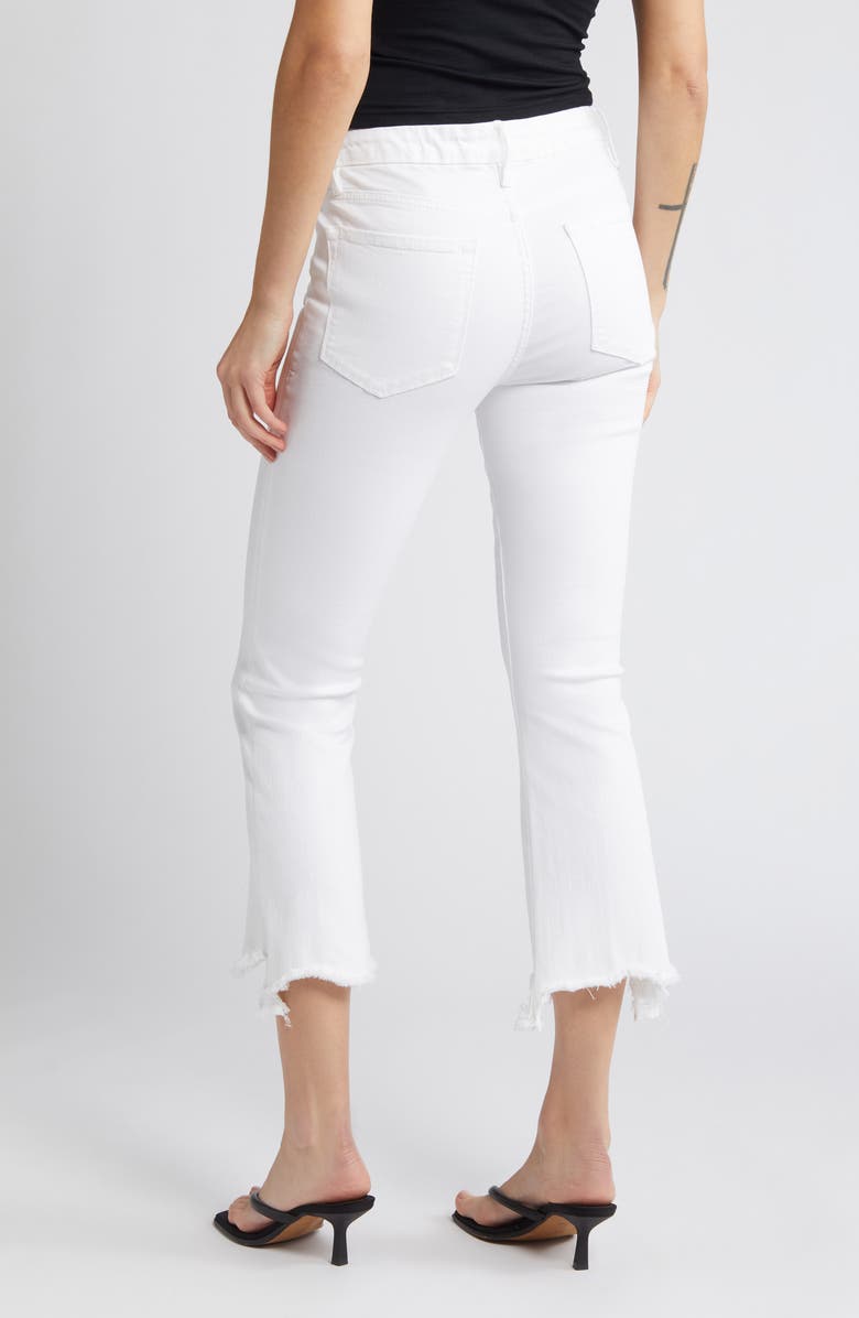 FRAME Le Crop Mini Bootcut Fray Step Hem Jeans | Nordstromrack