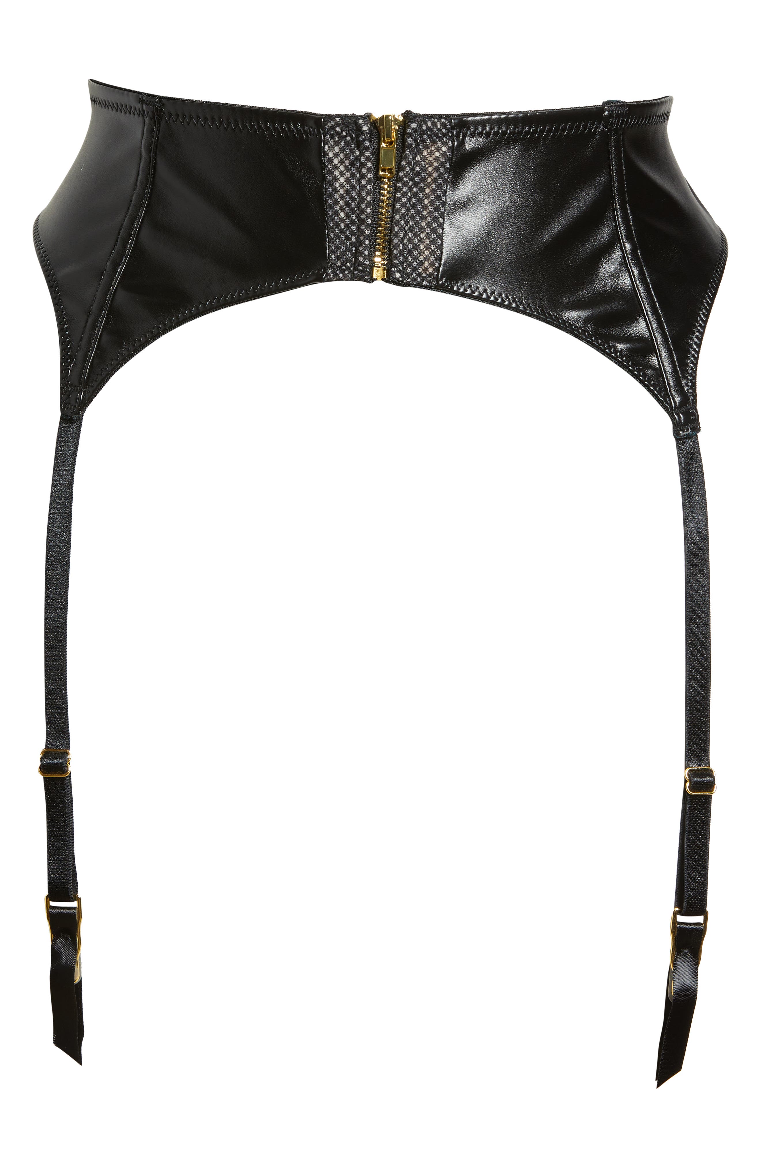 Hunkemöller Talia Faux Leather Garter Belt | Nordstrom