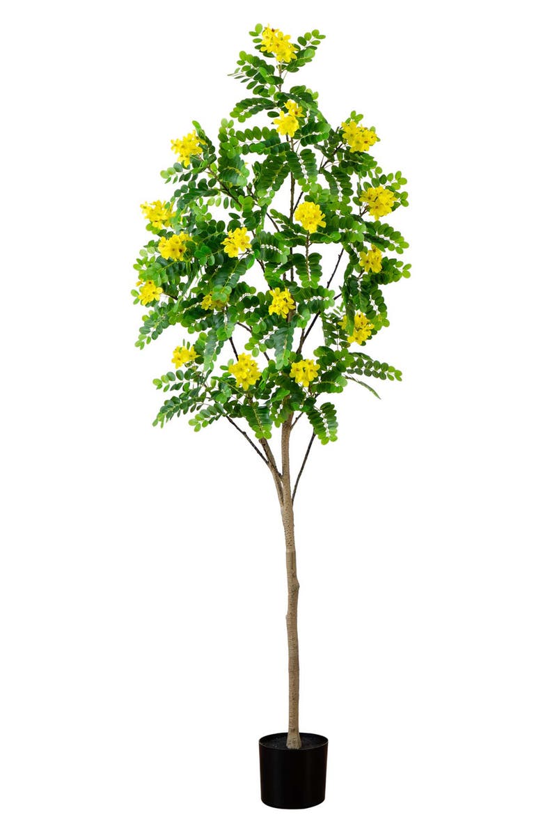 NEARLY NATURAL 6-Feet Artificial Flowering Citrus Tree | Nordstromrack