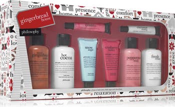 philosophy gingerbread house set | Nordstrom