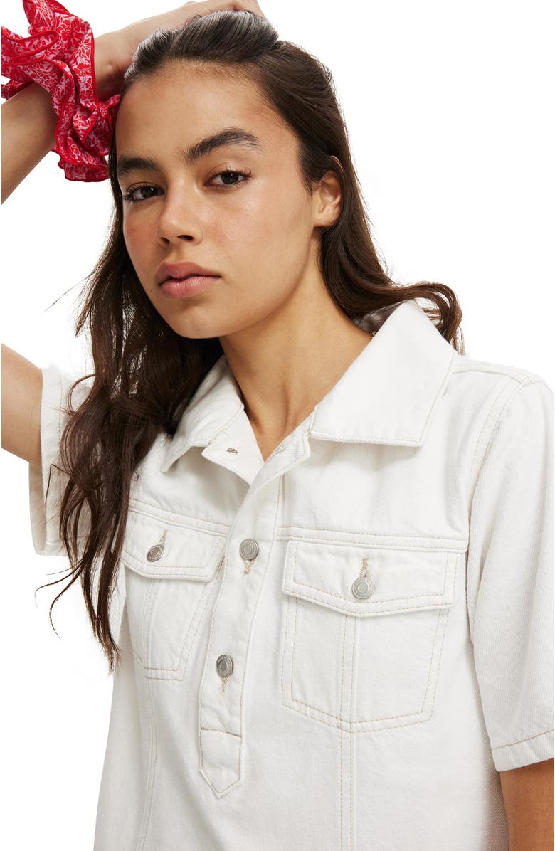 Cotton On Women's Original Denim Mini Dress | Nordstrom