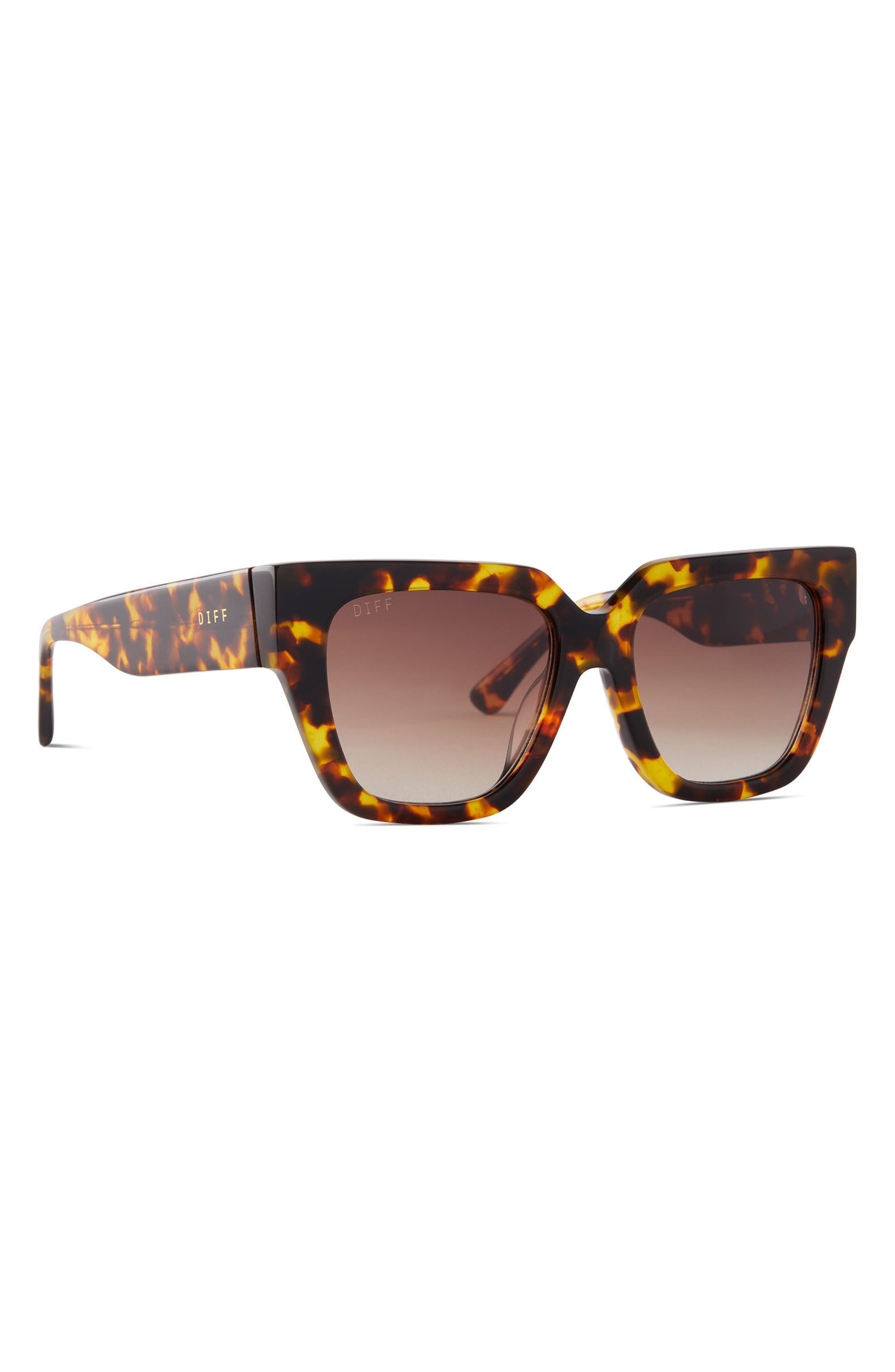 DIFF Remi II 53mm Rectangular Sunglasses | Nordstromrack