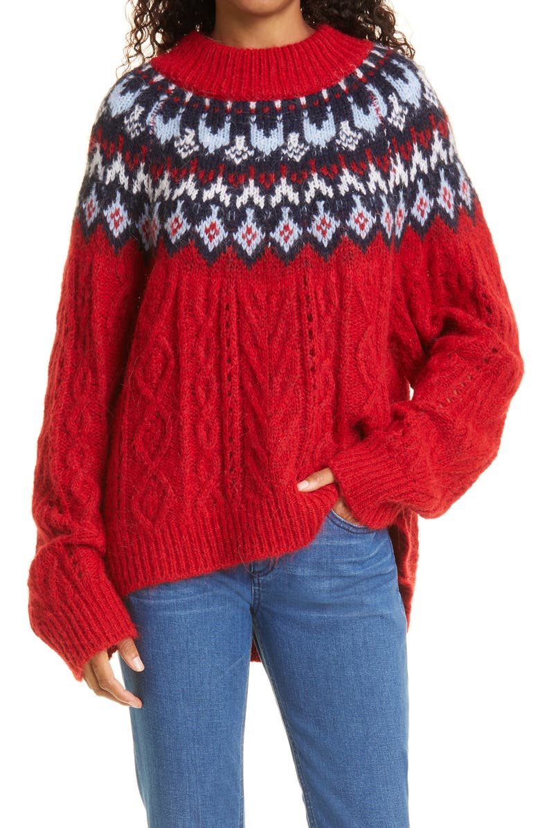 Rag And Bone Fair Isle Sweater