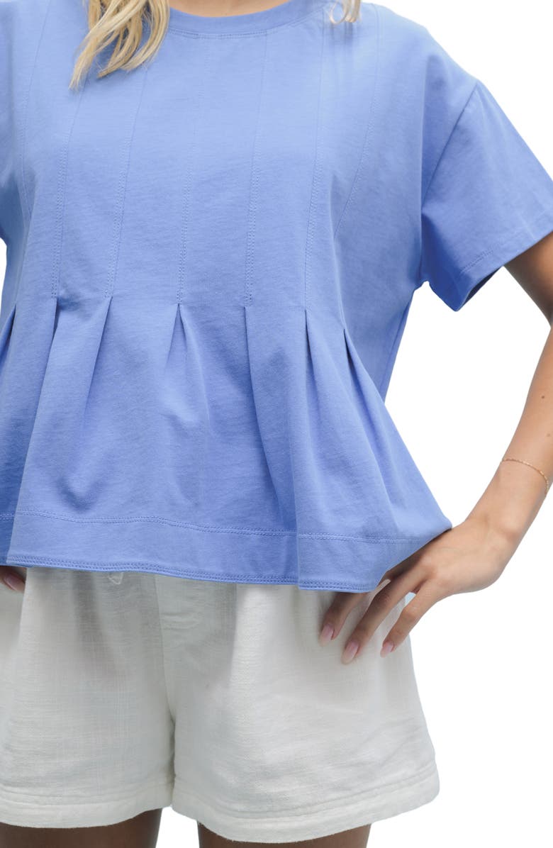 WISHLIST Pleated Short Sleeve Top | Nordstromrack