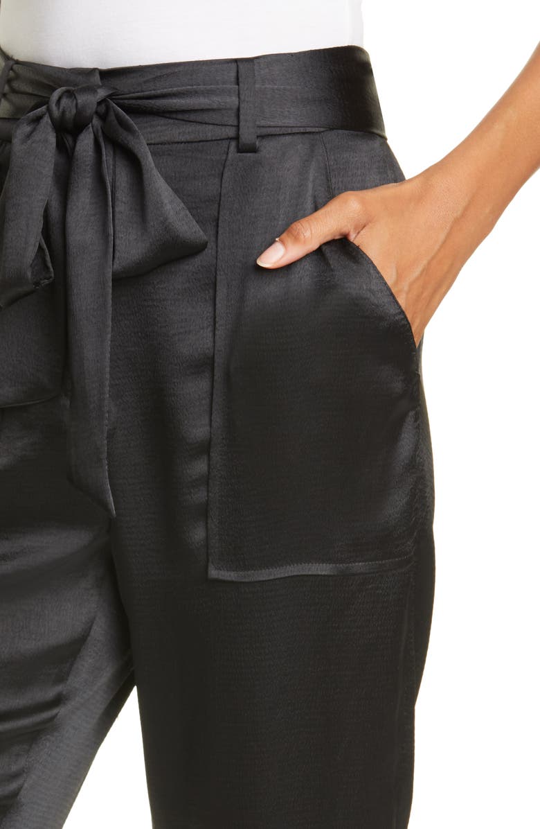 Brochu Walker Tide Hammered Satin Ankle Pants | Nordstrom