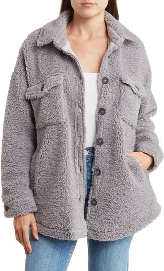 Thread & Supply Faux Shearling Shacket | Nordstromrack