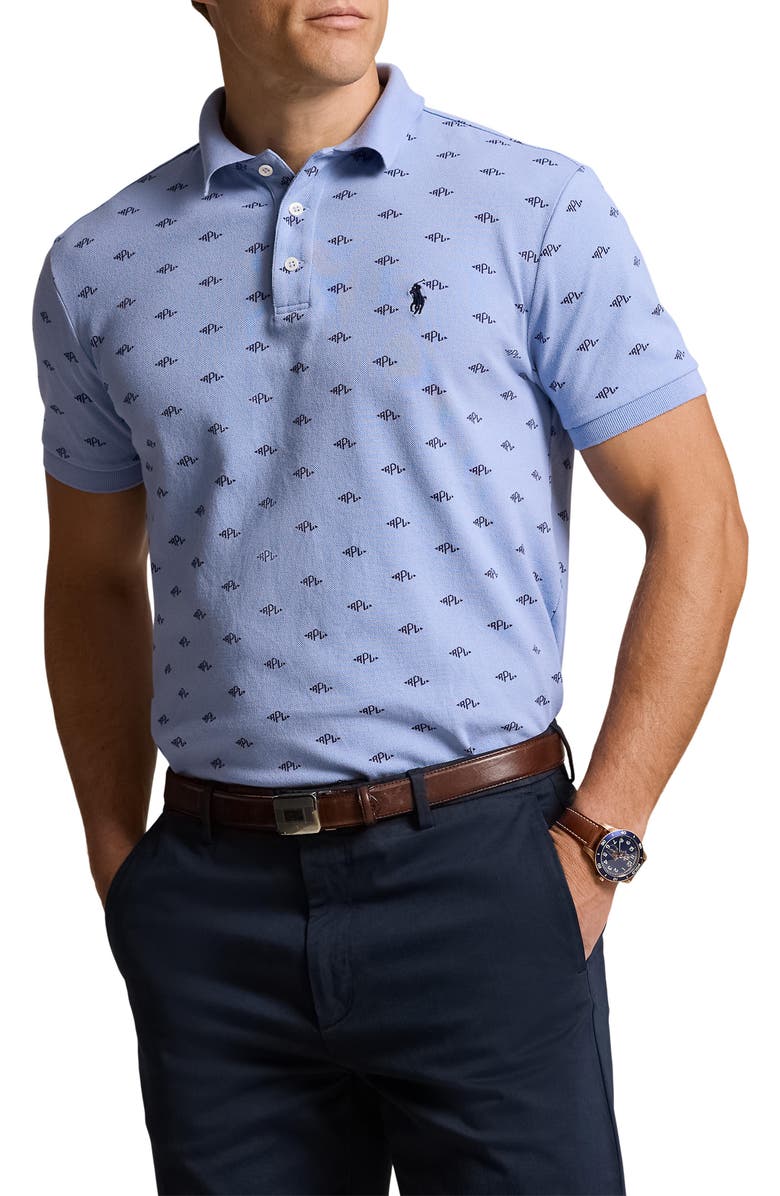 Polo Ralph Lauren Logo Print Piqué Cotton Polo | Nordstromrack