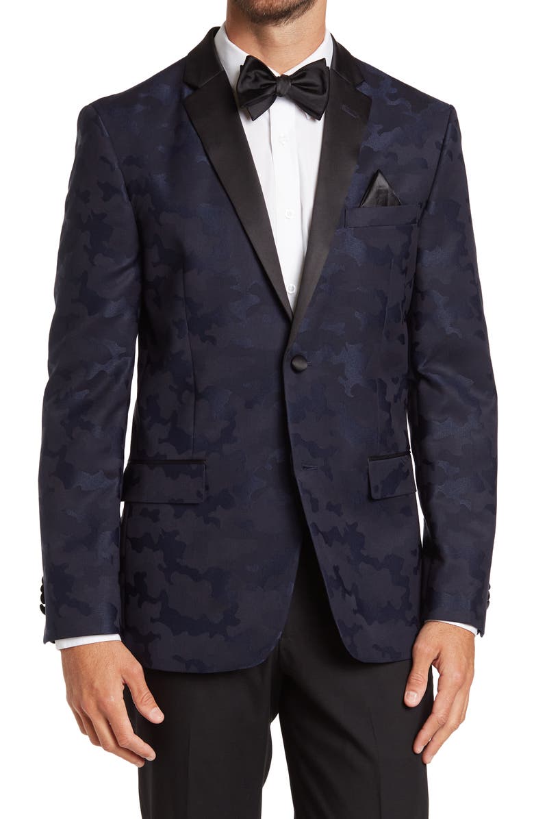 Ben Sherman Double-Button Jacquard Dinner Jacket | Nordstromrack