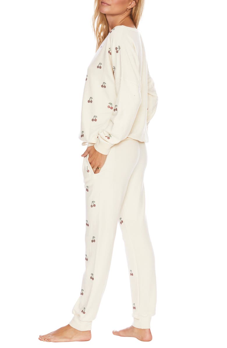Beach Riot Cherry Studded Sweatshirt | Nordstrom