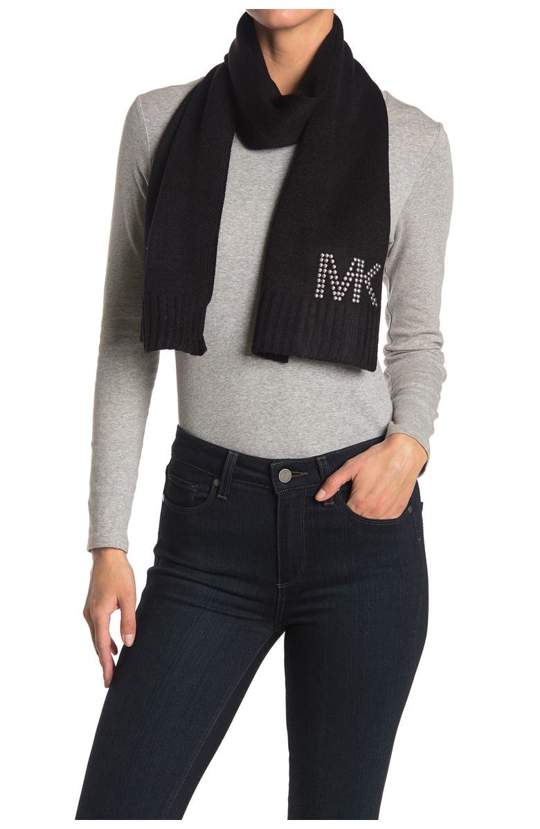 Michael Kors Dome Stud MK Muffler Scarf | Nordstromrack