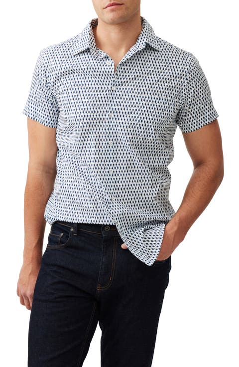 Men's Blue Short Sleeve Shirts | Nordstrom
