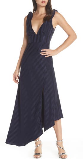 Keepsake the Label Abound Plunging Asymmetrical Evening Dress | Nordstrom
