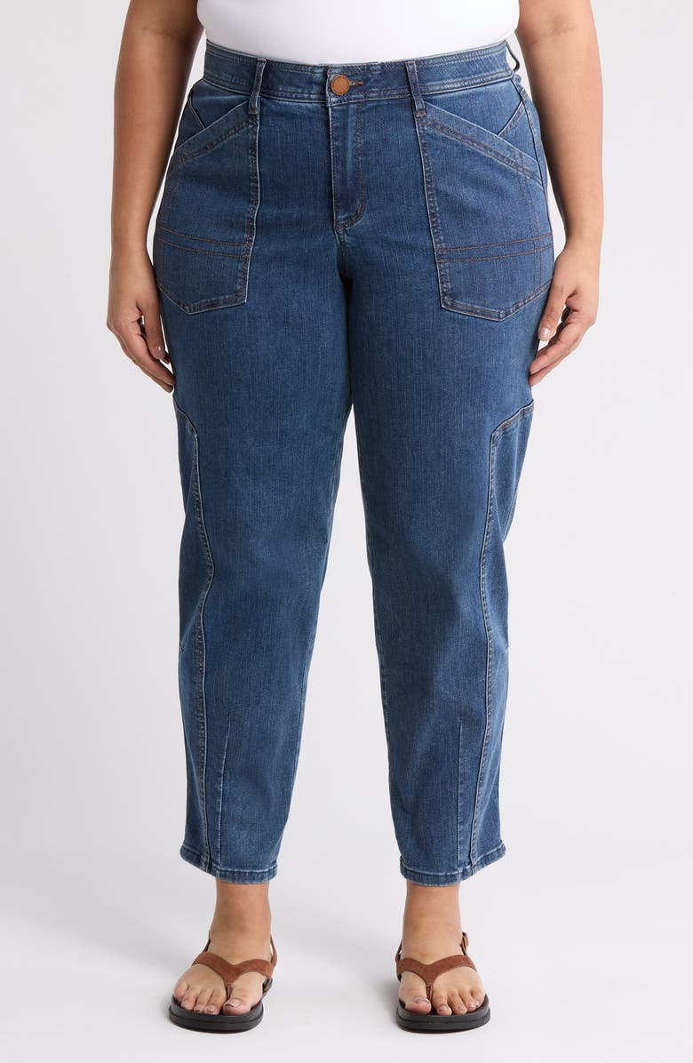 Democracy Roll Cuff Tapered Straight Leg Jeans | Nordstromrack
