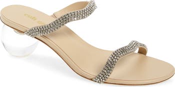 Cult Gaia Aubrey Crystal Embellished Slide Sandal (Women) | Nordstromrack