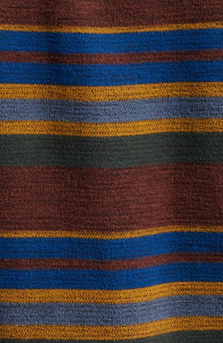 Pendleton Driftwood Beach Stripe Cotton Button-Up Overshirt | Nordstrom