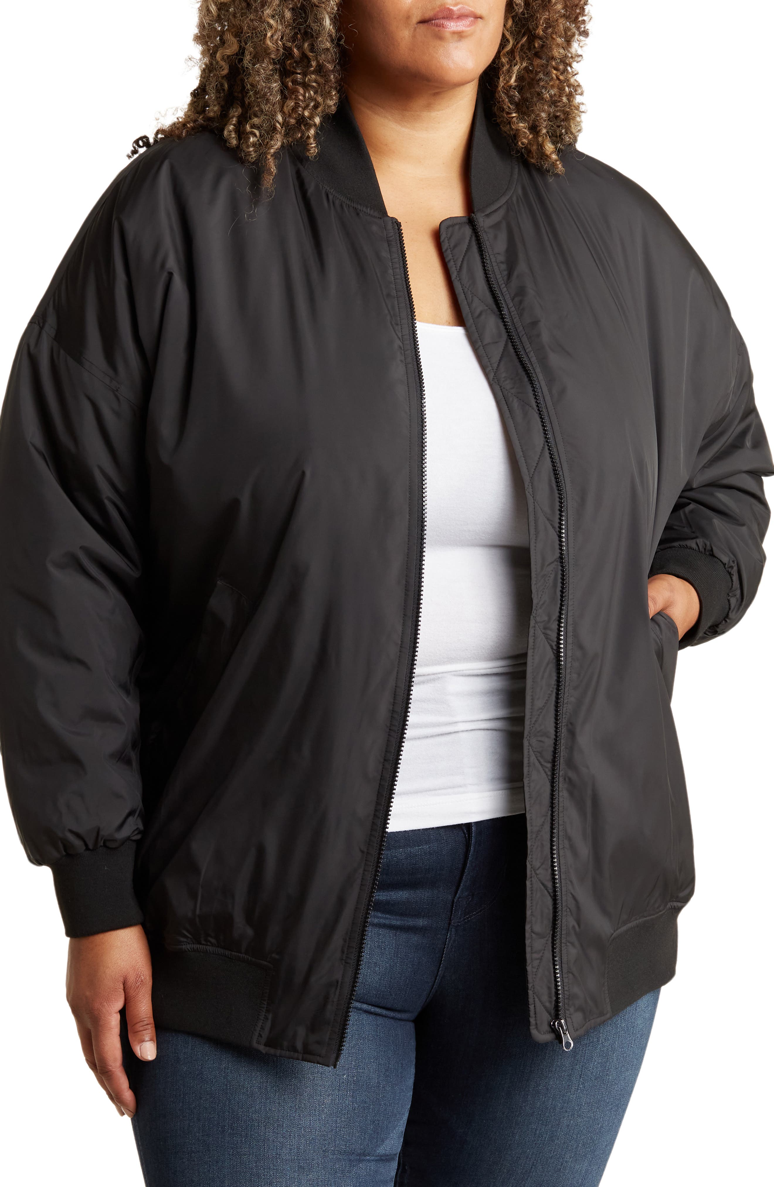 Abound Satin Bomber Jacket | Nordstromrack
